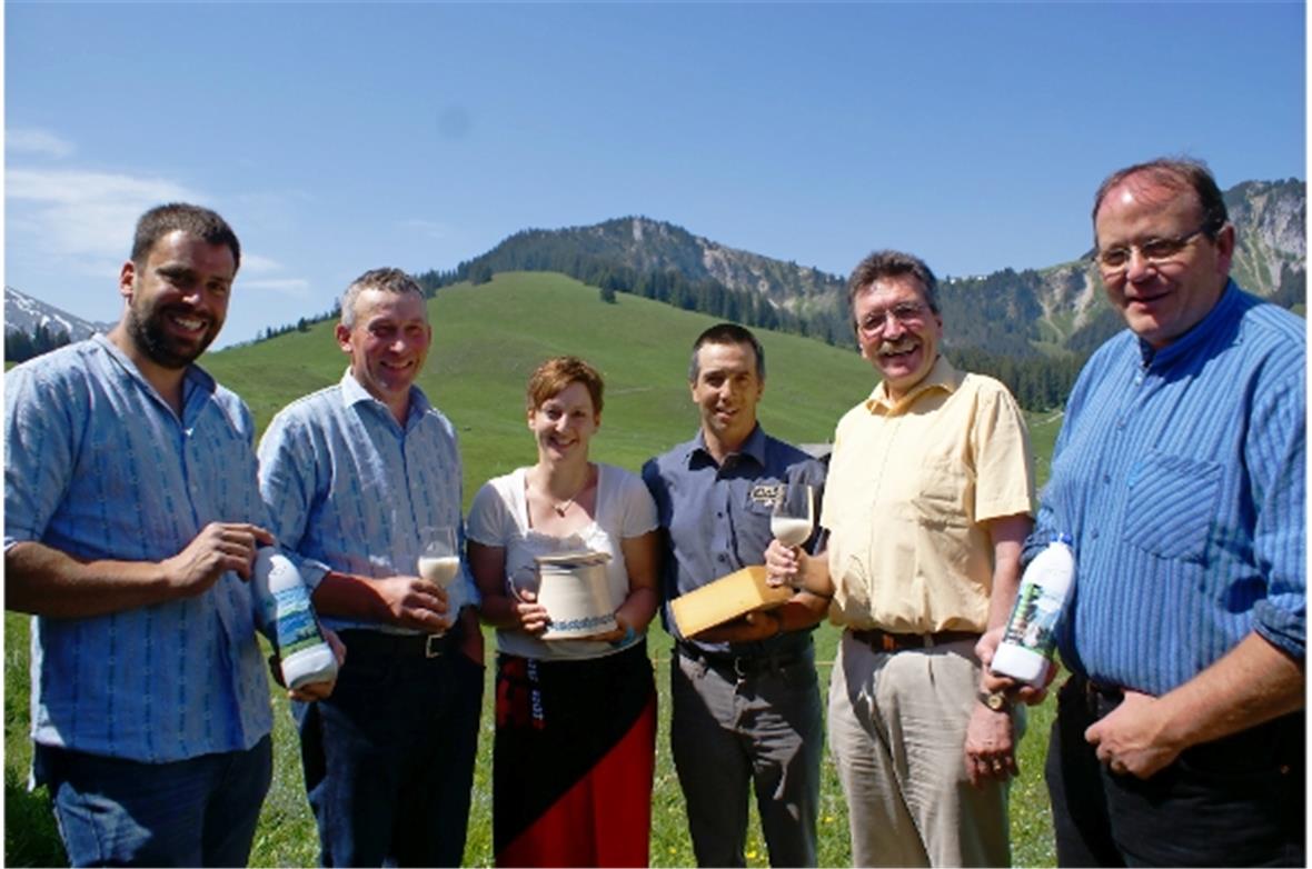 Diemtigtaler Alpmilch-Label in den Coop-Verkaufsregalen