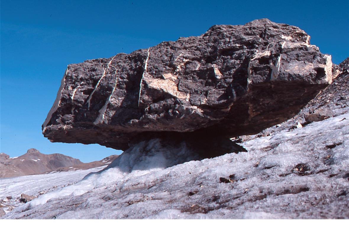 Ein flotter Gletschertisch