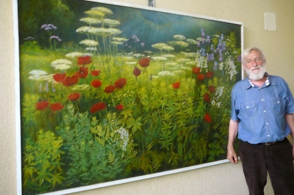 Peter Bergmann: Vernissage seiner Ausstellung «Rückblick»