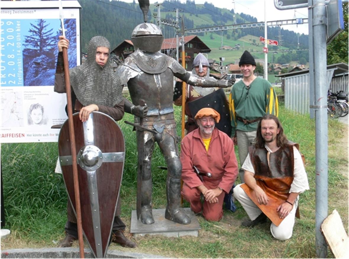 Zeitreise ins Mittelalter beginnt am Bahnhof