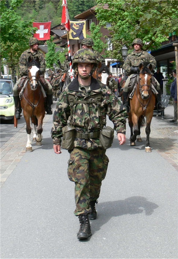Mit Defilee an der Bahnhofstrasse