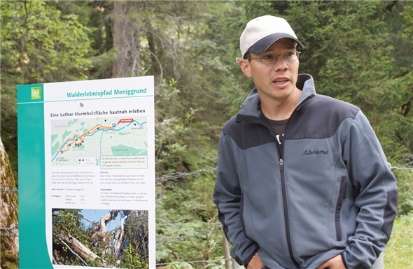 Walderlebnis im Lothar-Naturwaldreservat Meniggrund